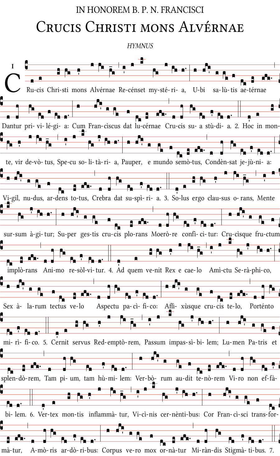 Crucis Christi mons Alvérnae - Gregorianum.org