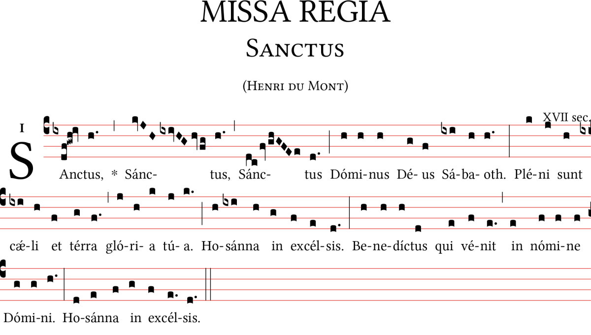 Missa Regia - Messe Royale (Henry du Mont - XVII sec.) - Gregorianum.org